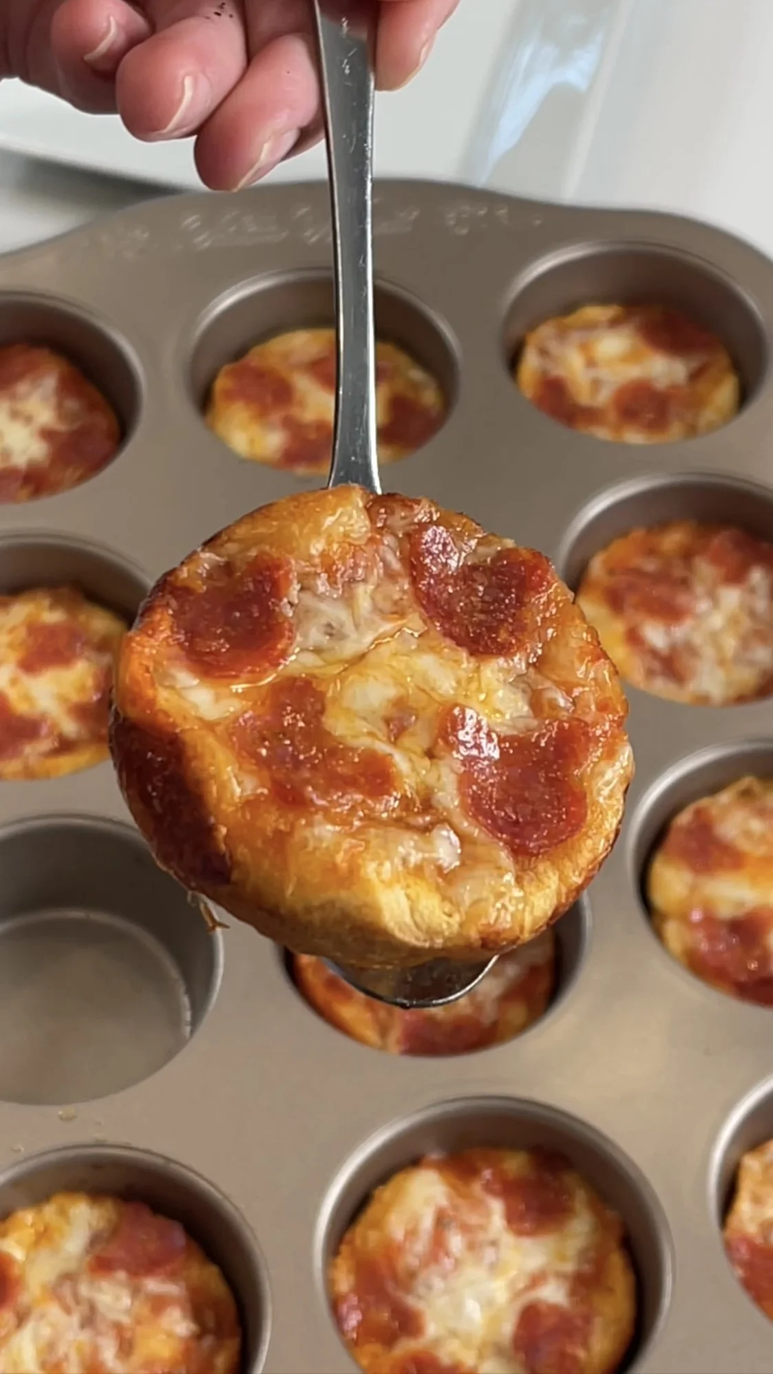 Quick & Fun Mini Deep Dish Crescent Roll Pizzas Recipe: Perfect for ...