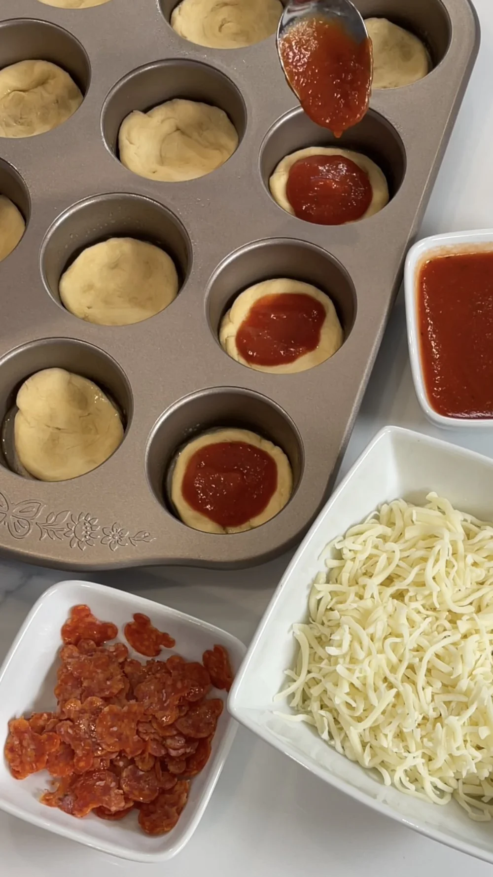 Quick & Fun Mini Deep Dish Crescent Roll Pizzas Recipe: Perfect for ...