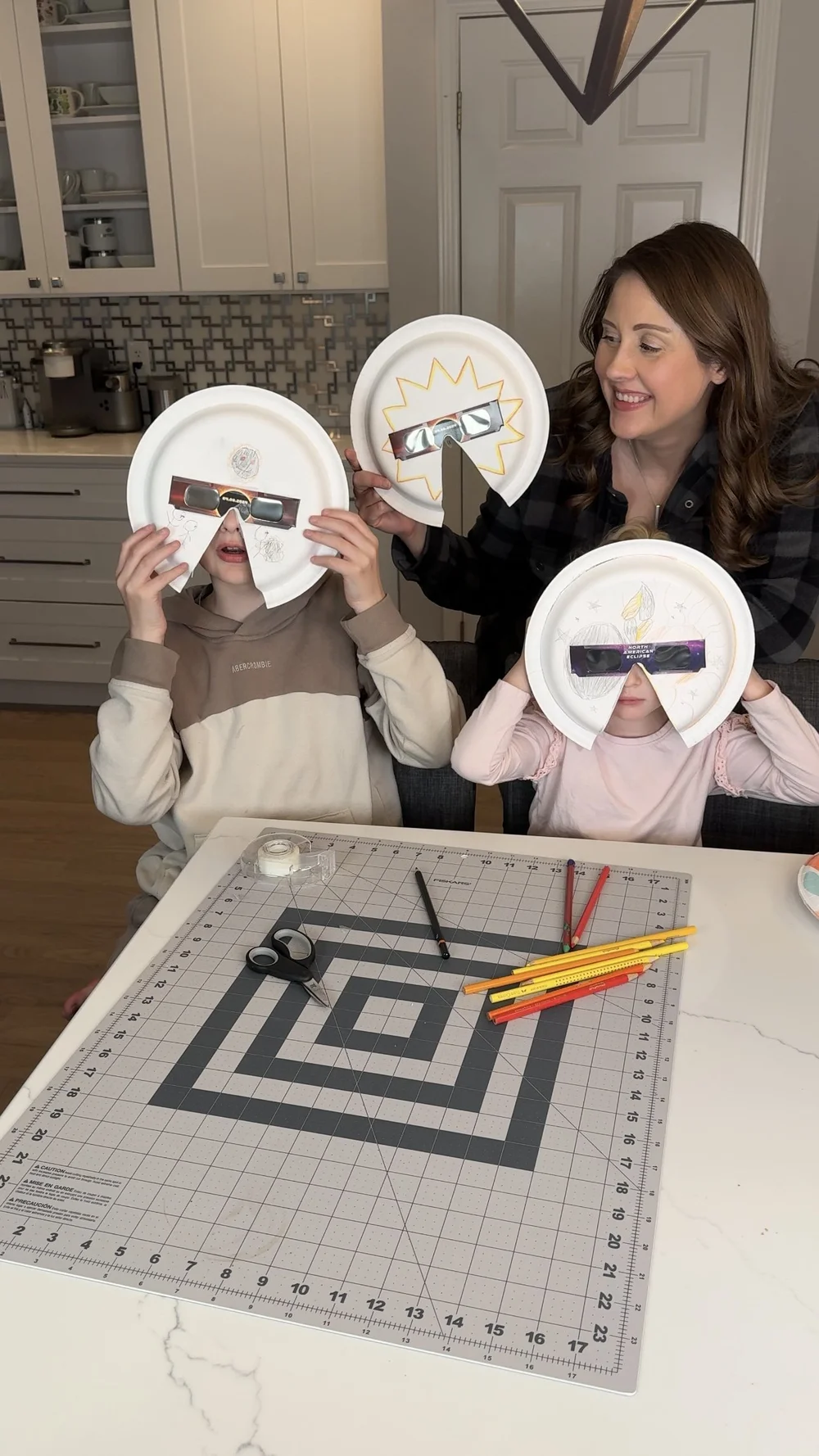 DIY Paper Plate Shields for Total Solar Eclipse Safety: Protect Your ...