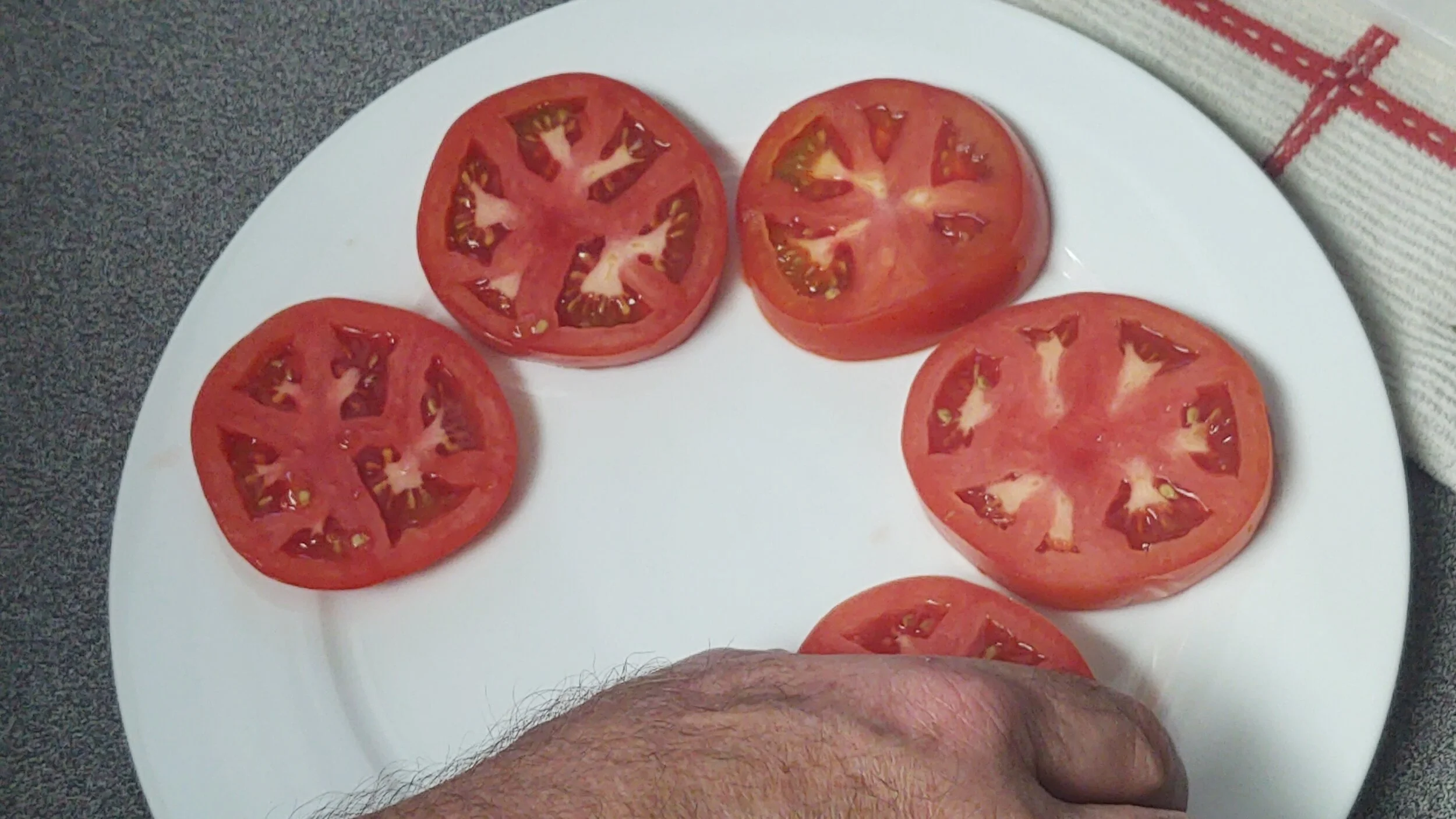 Salad: Caprese with Hanover Tomatoes, Burrata Mozzarella and Prosciutto ...