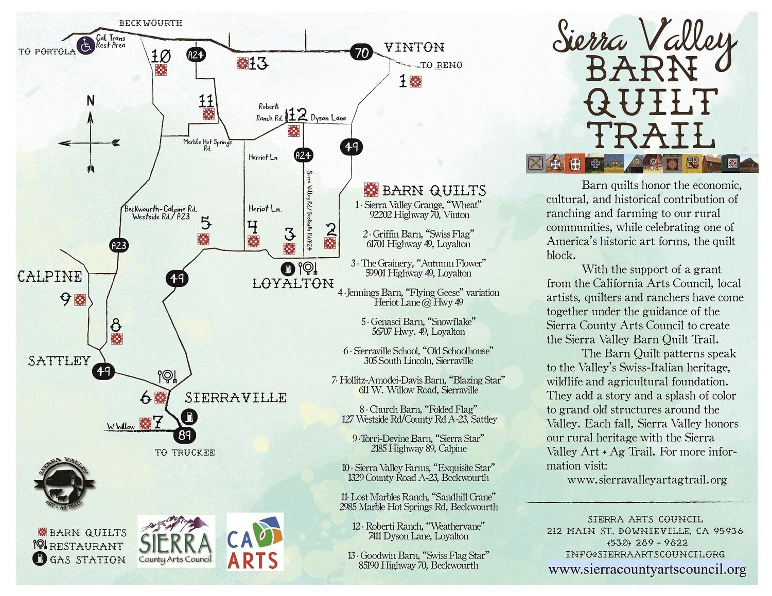 Barn Quilts — Sierra County Arts Council