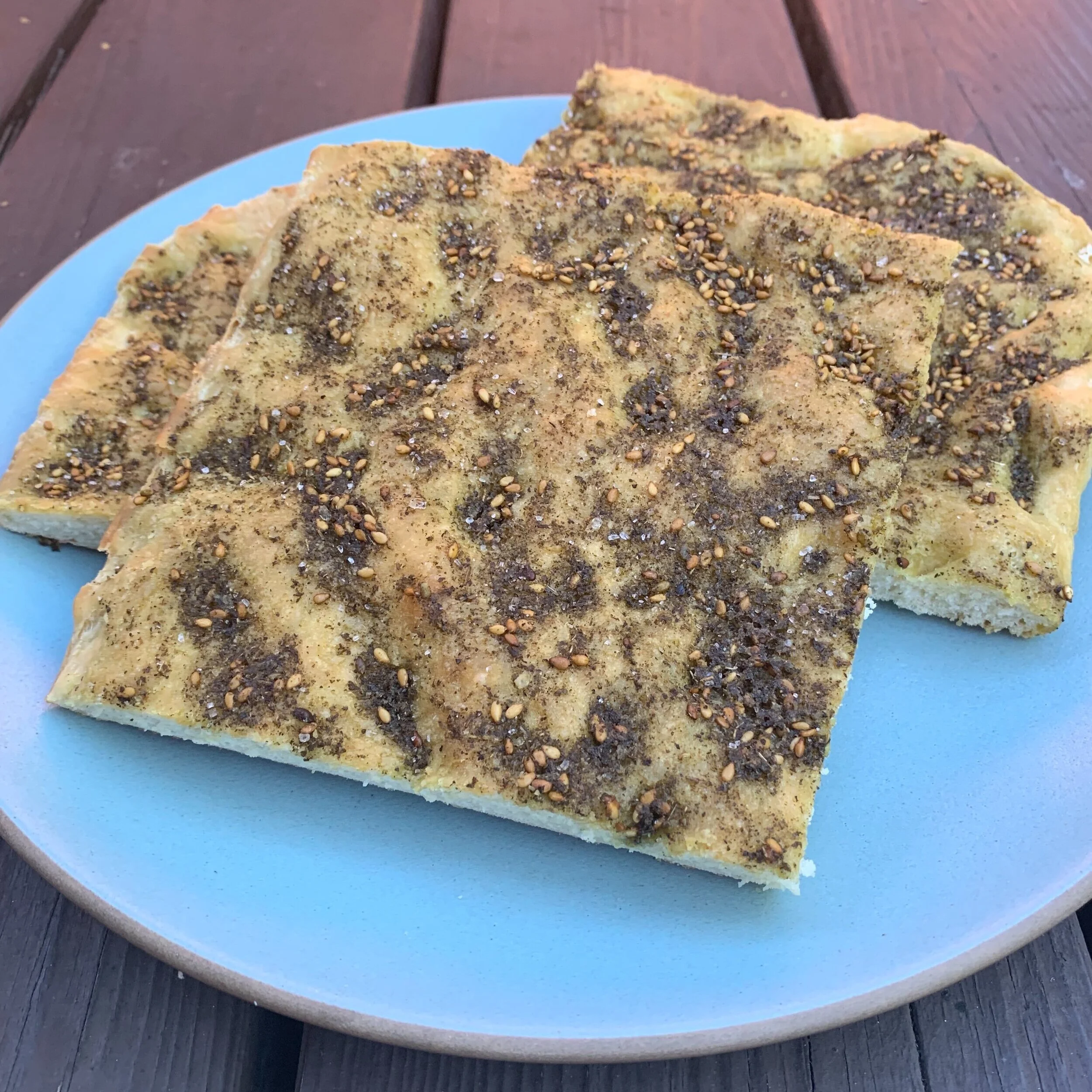 Manaeesh — 1,001 Culinary Adventures