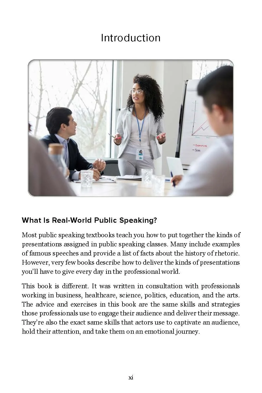 Real World Public Speaking - Dramatic Techniques to Deliver with ...