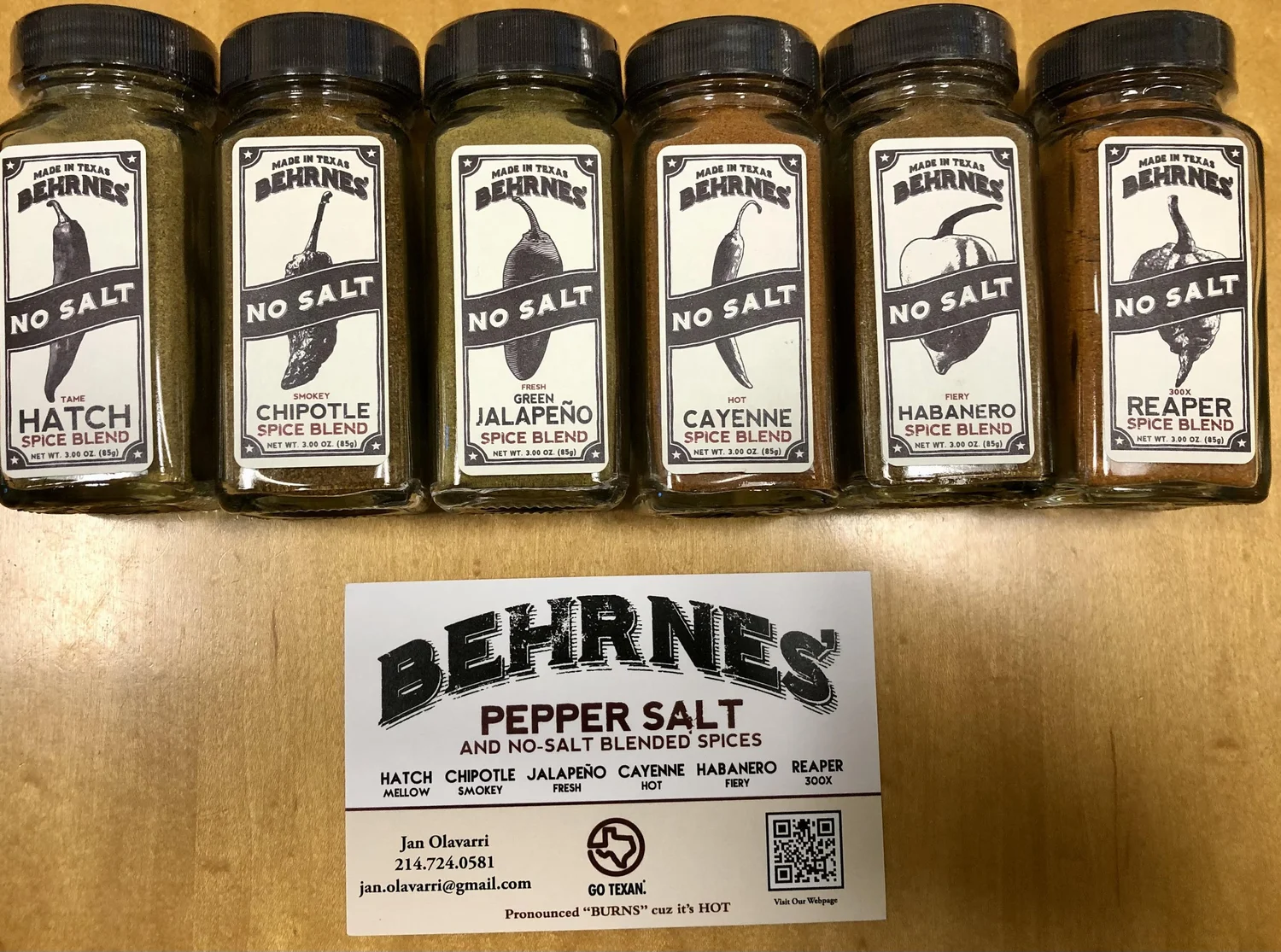 Salt Free 32 Oz — Behrnes Pepper Salts