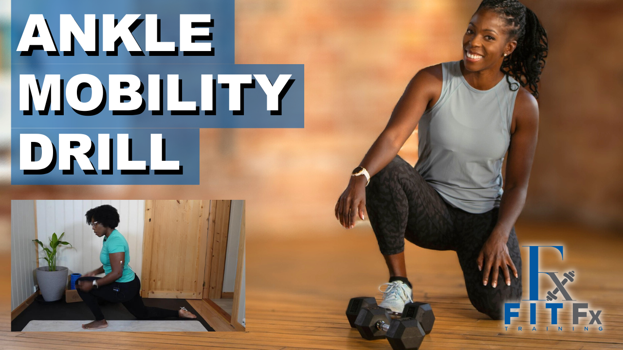 HALF KNEELING ANKLE MOBILITY DRILL