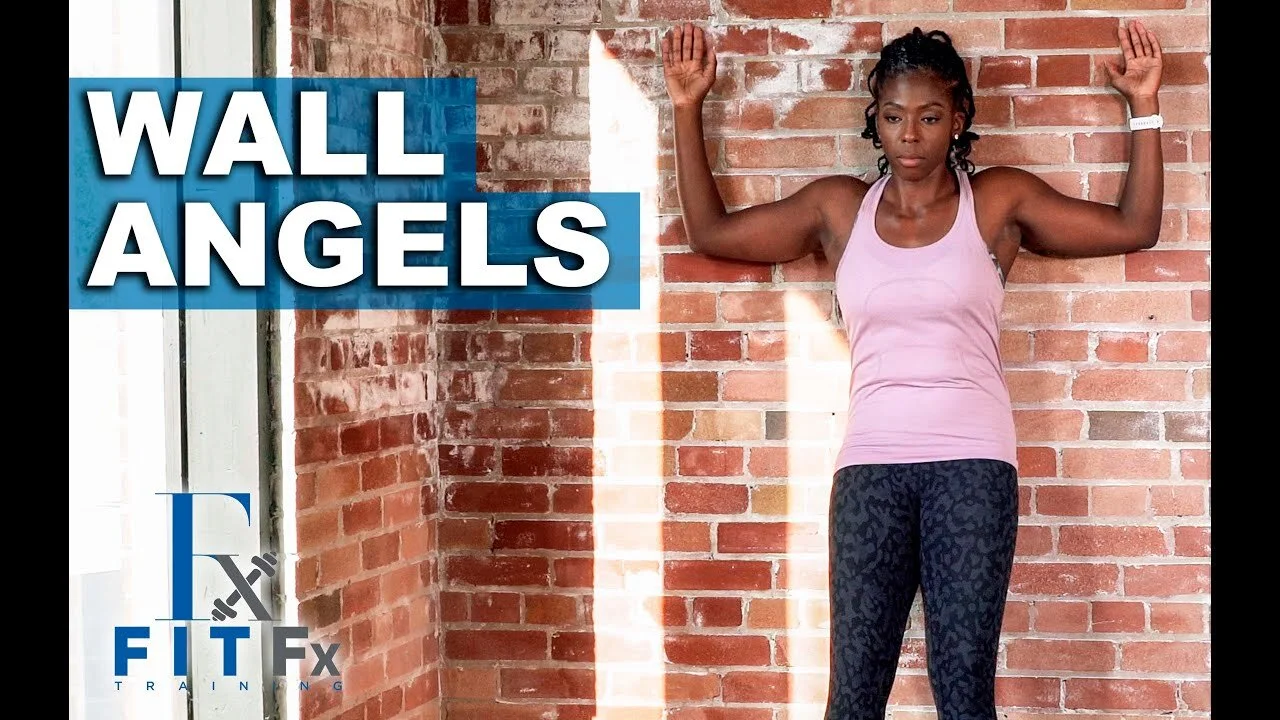 Wall Angels - Posture Strengthening Exercises | FitFx Training