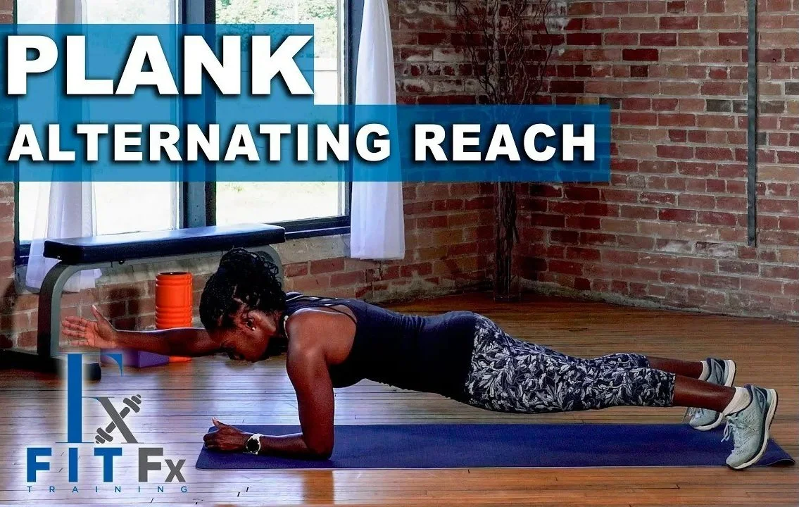 PLANK ALTERNATING REACH