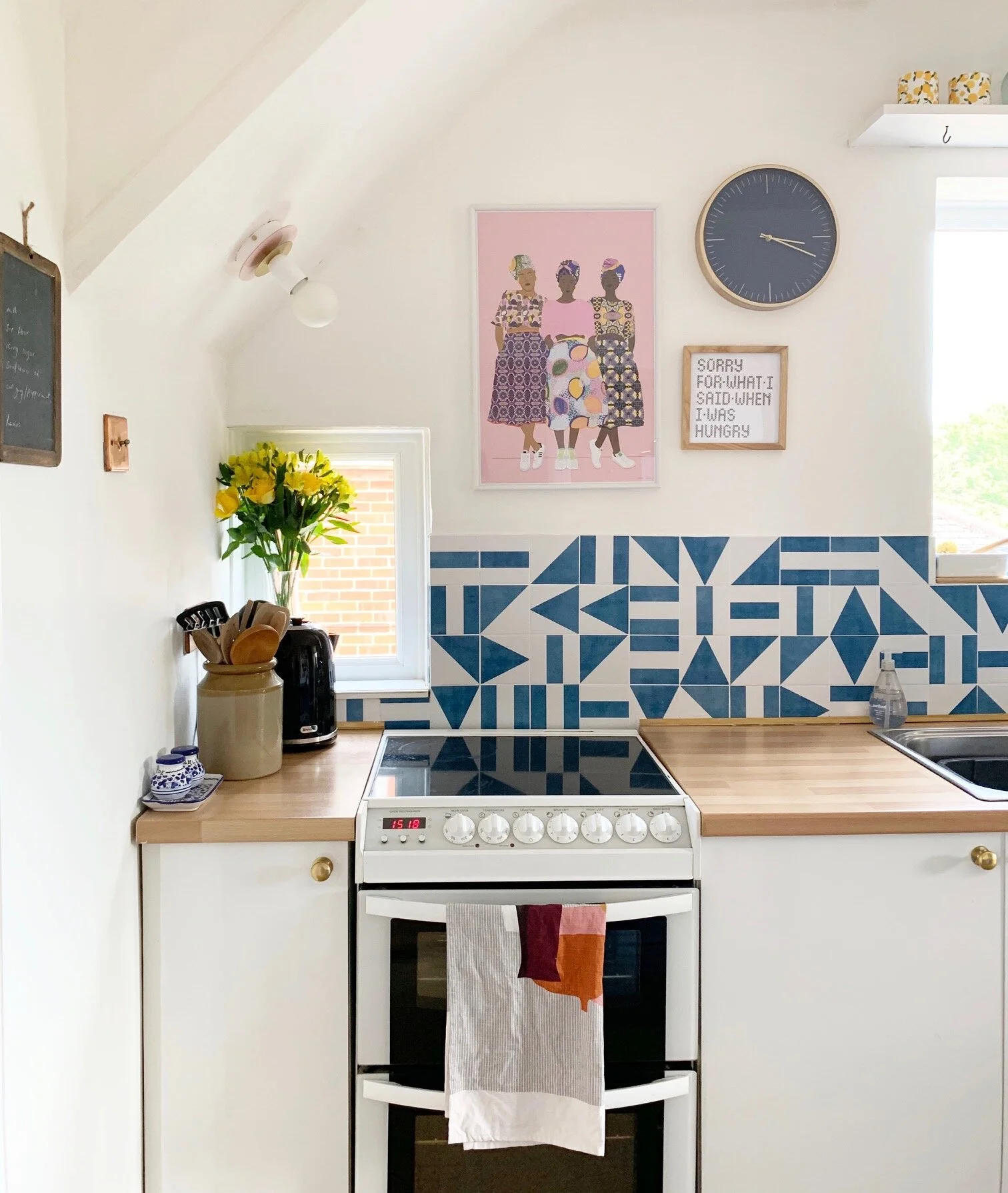 How to use tile stickers — The OTTO HOUSE