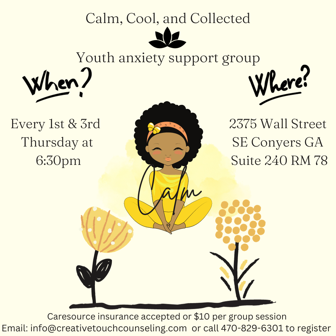 Support Groups — Creative Touch Counseling Center, LLC