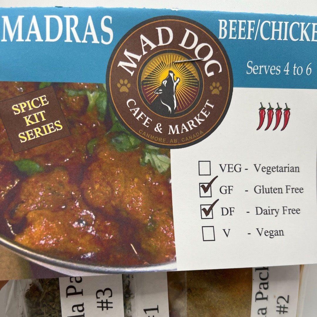 Madras Curry Kit (Beef, Chicken or Lamb) — Mad Dog Curry Market