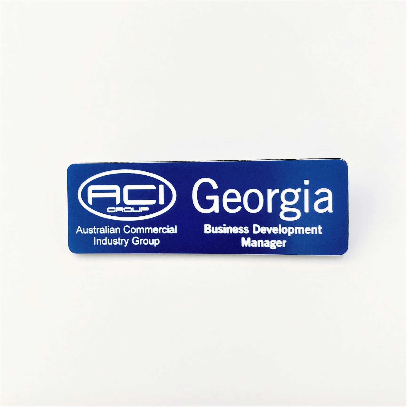Shop Engraved Plastic Name Badges — ACI Group