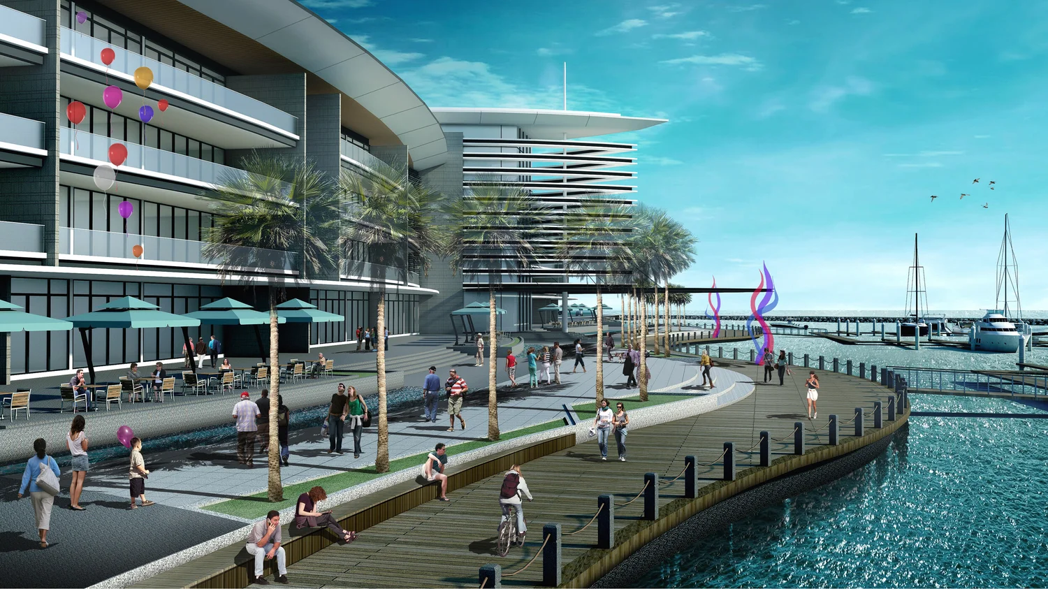 Marina Concept Proposal — BENNETT ARCHITECTURE