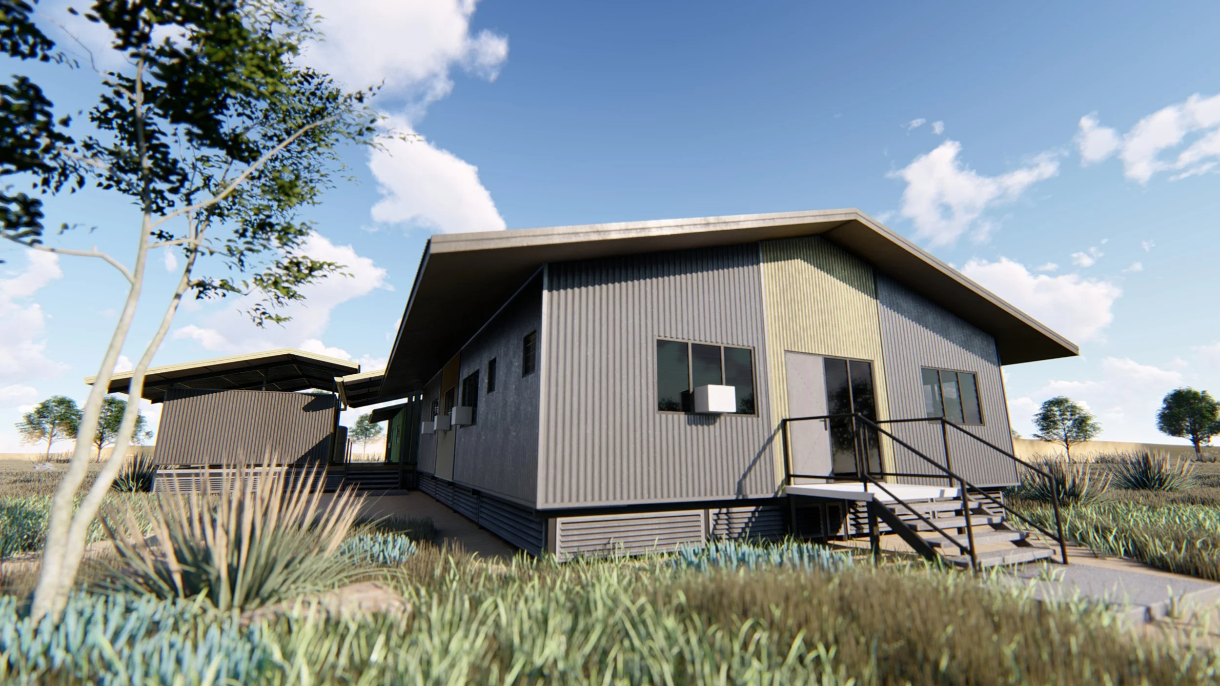 Seven Emus Accommodation, NT — BENNETT ARCHITECTURE