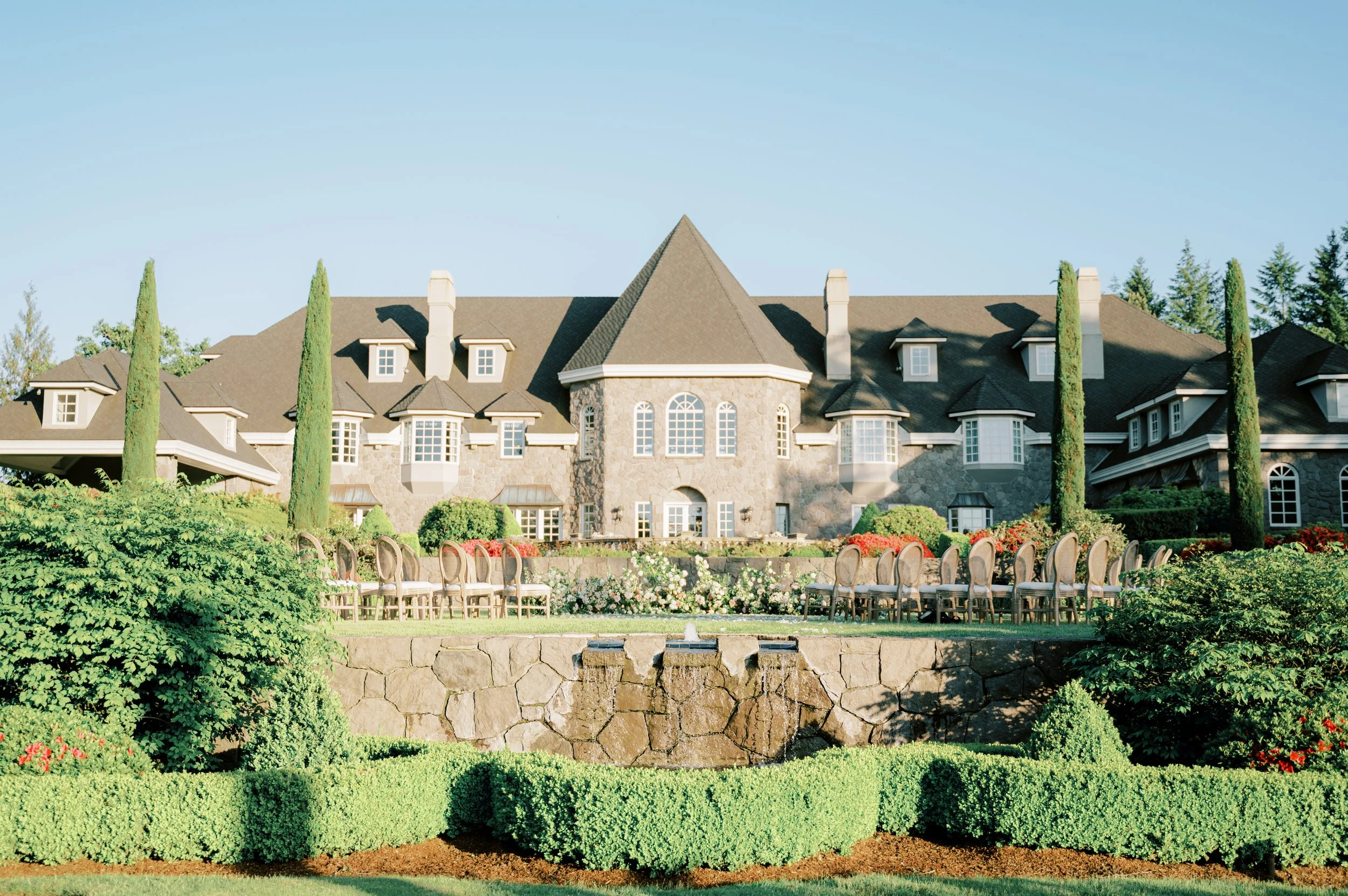 Luxury Oregon Castle Wedding Venue — CHÂTEAU de MICHELLIA