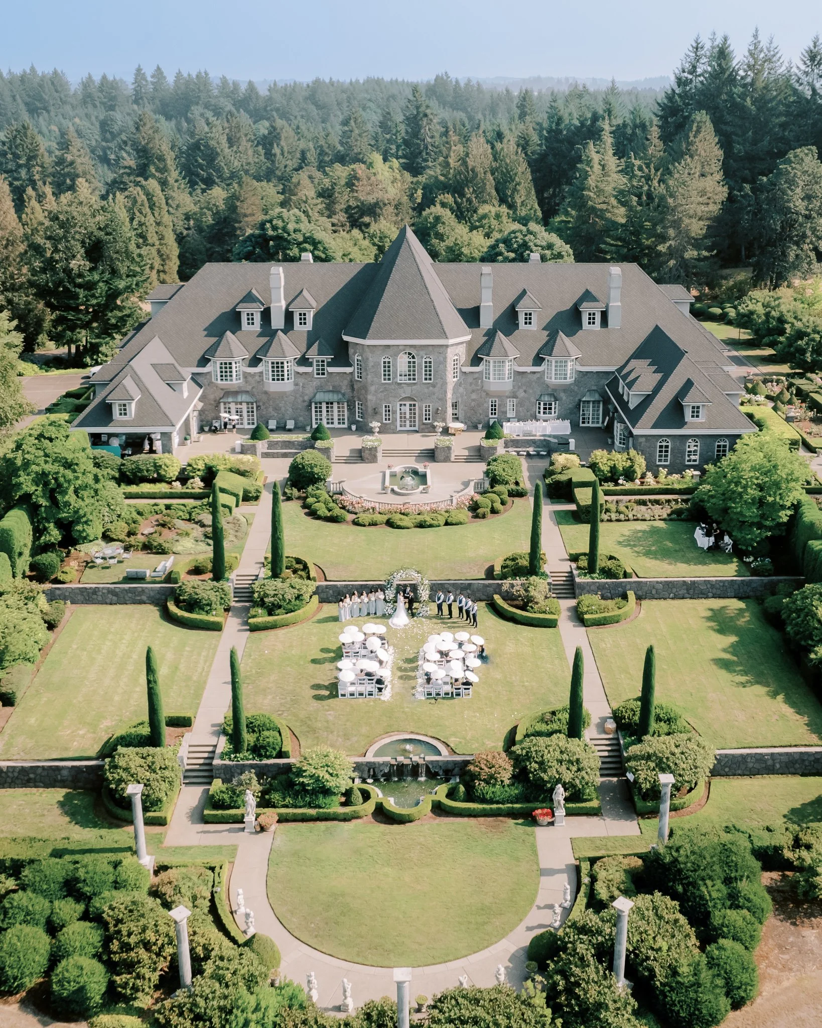 Luxury Oregon Castle Wedding Venue — CHÂTEAU de MICHELLIA