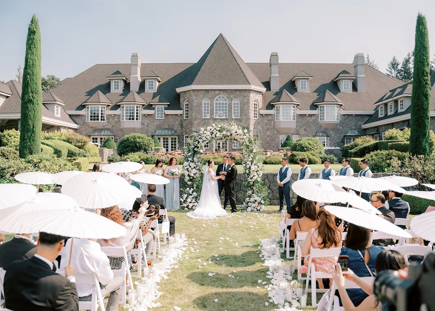 Luxury Oregon Castle Wedding Venue — CHÂTEAU de MICHELLIA