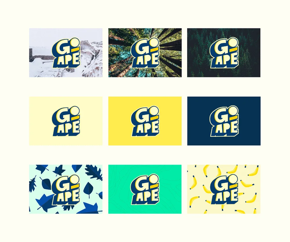 Go Ape Brand Identity — Friendly Giants
