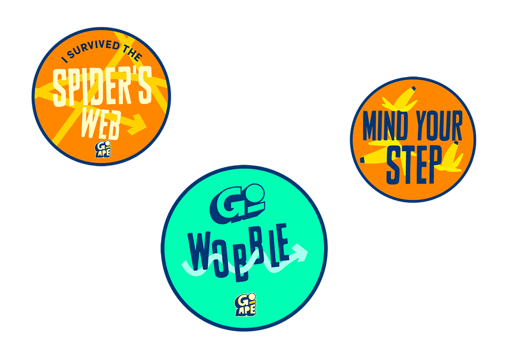 Go Ape Brand Identity — Friendly Giants