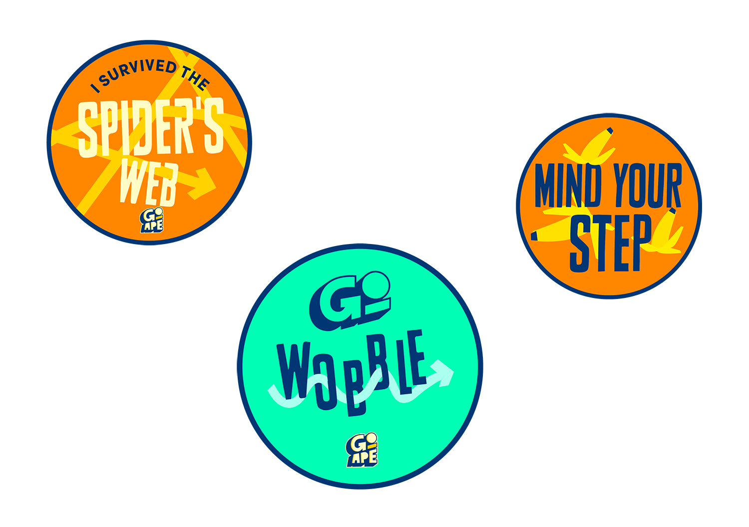 Go Ape Brand Identity — Friendly Giants