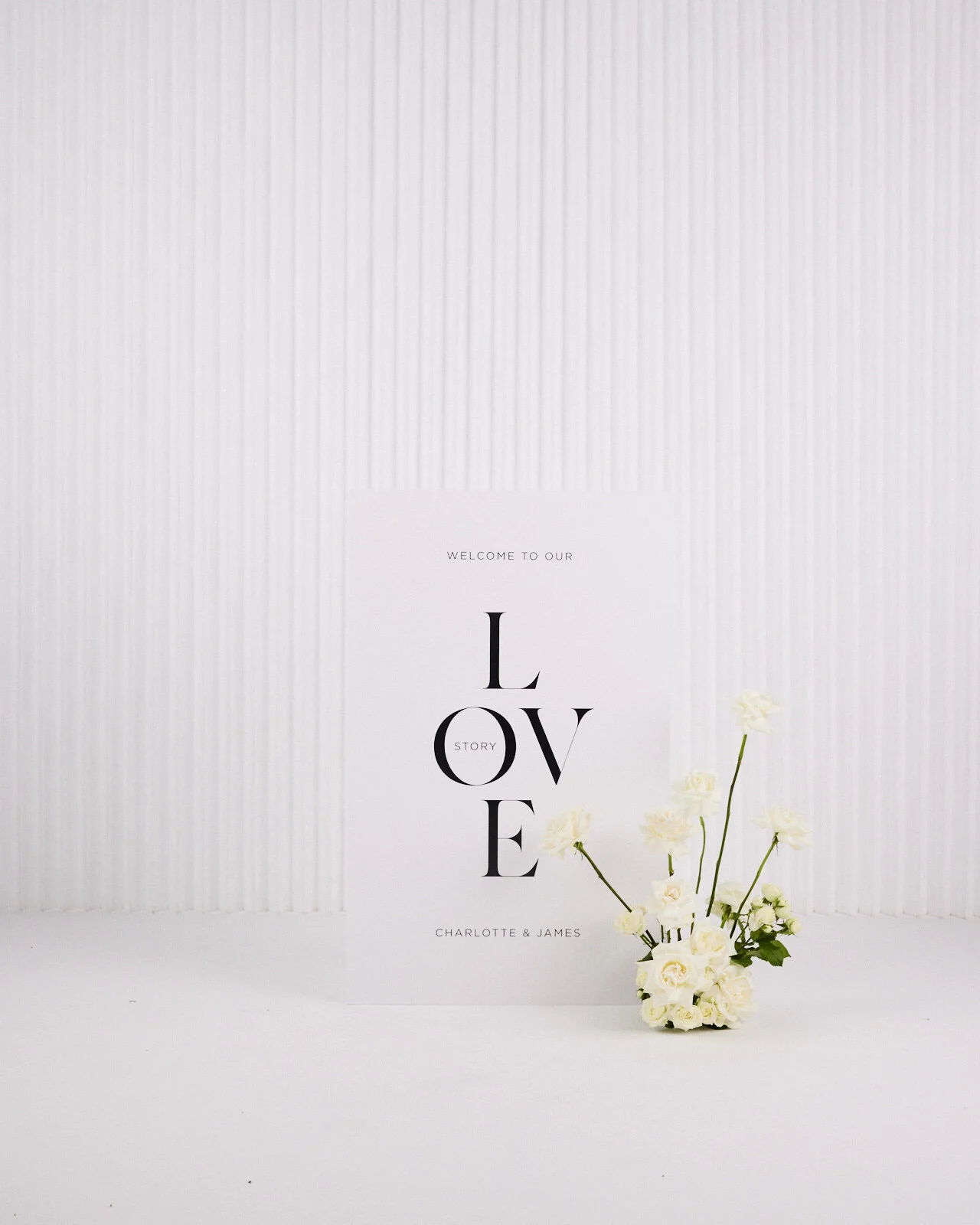 Wedding Welcome Sign for the fashion forward bride — The Eventurer