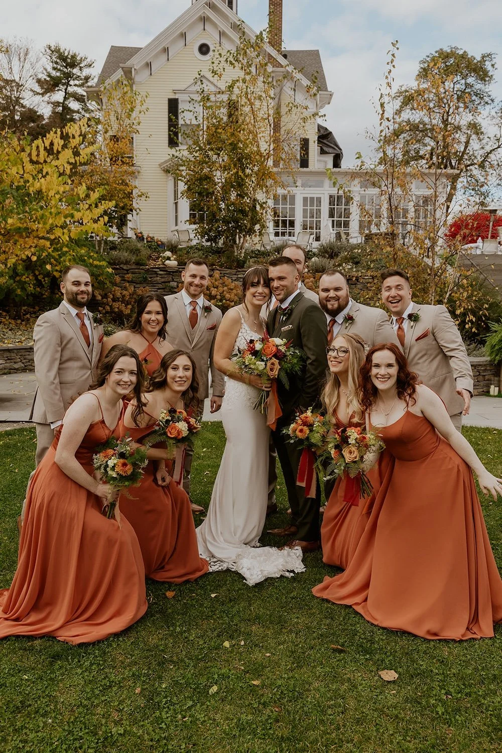 Fall Wedding Color Palette at The Inn at Taughannock Falls || Maggie ...
