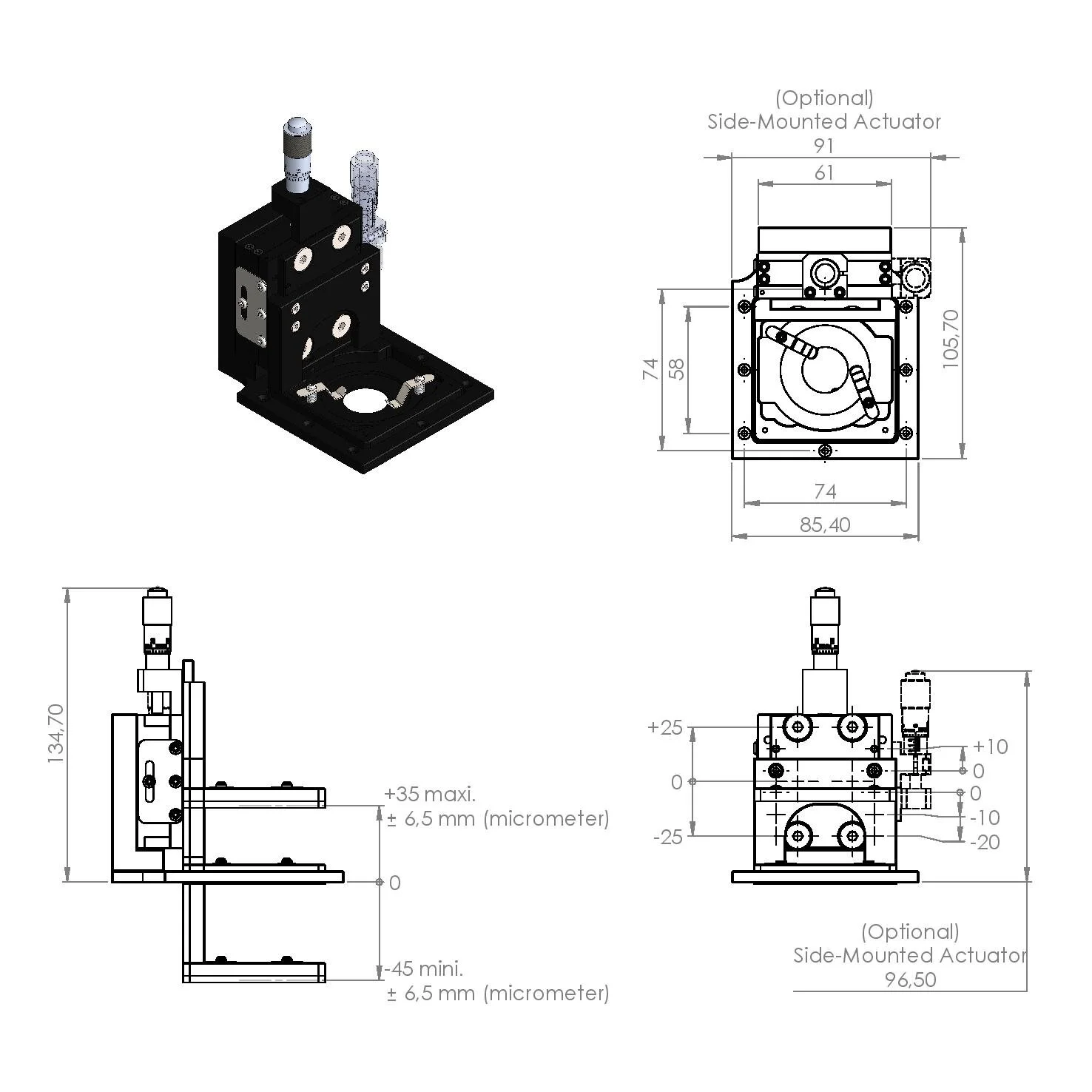 Manual Z adjust — Piezoconcept store