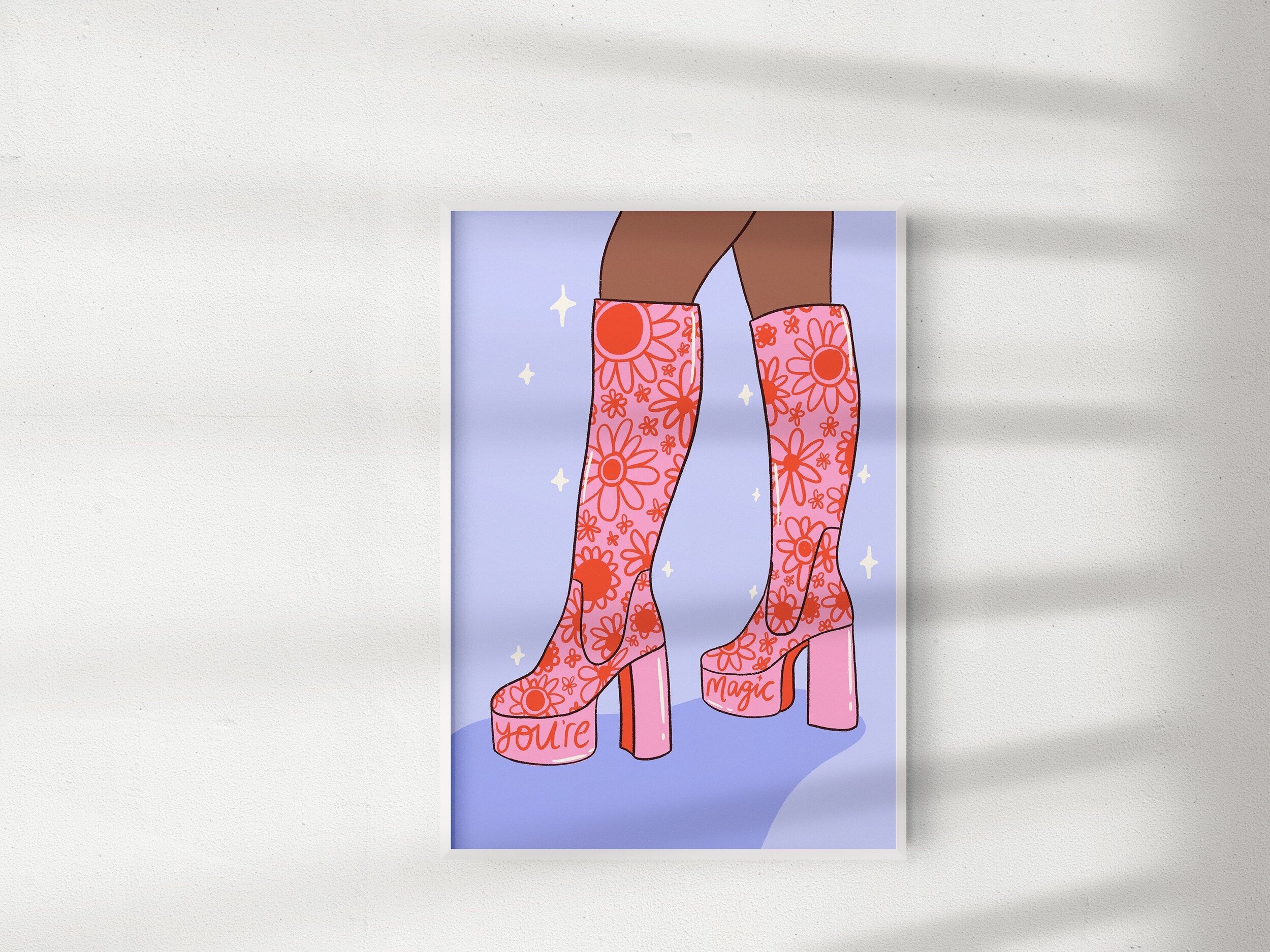 Boogie Art Print — Emmy Lupin Studio