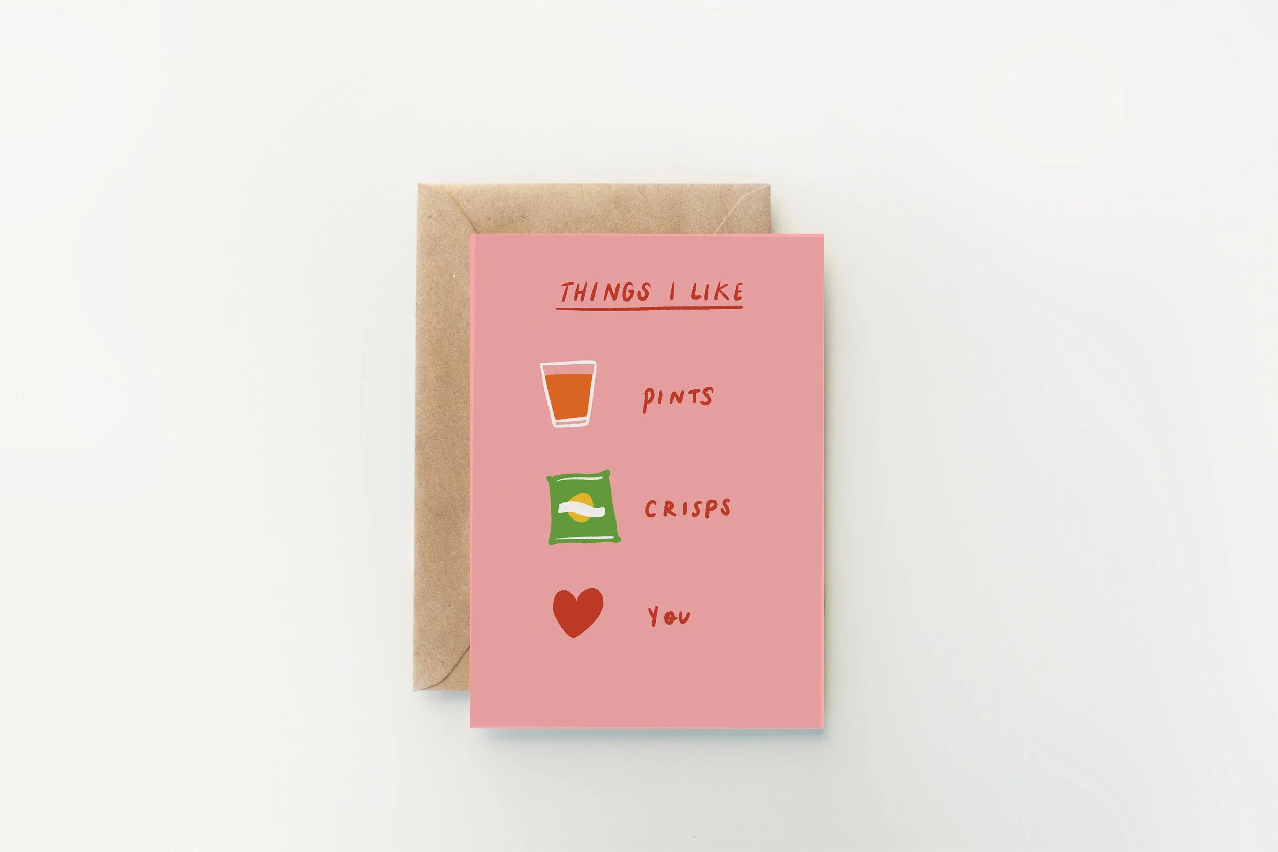 Love This Silly Little Life | Valentines Card — Emmy Lupin Studio