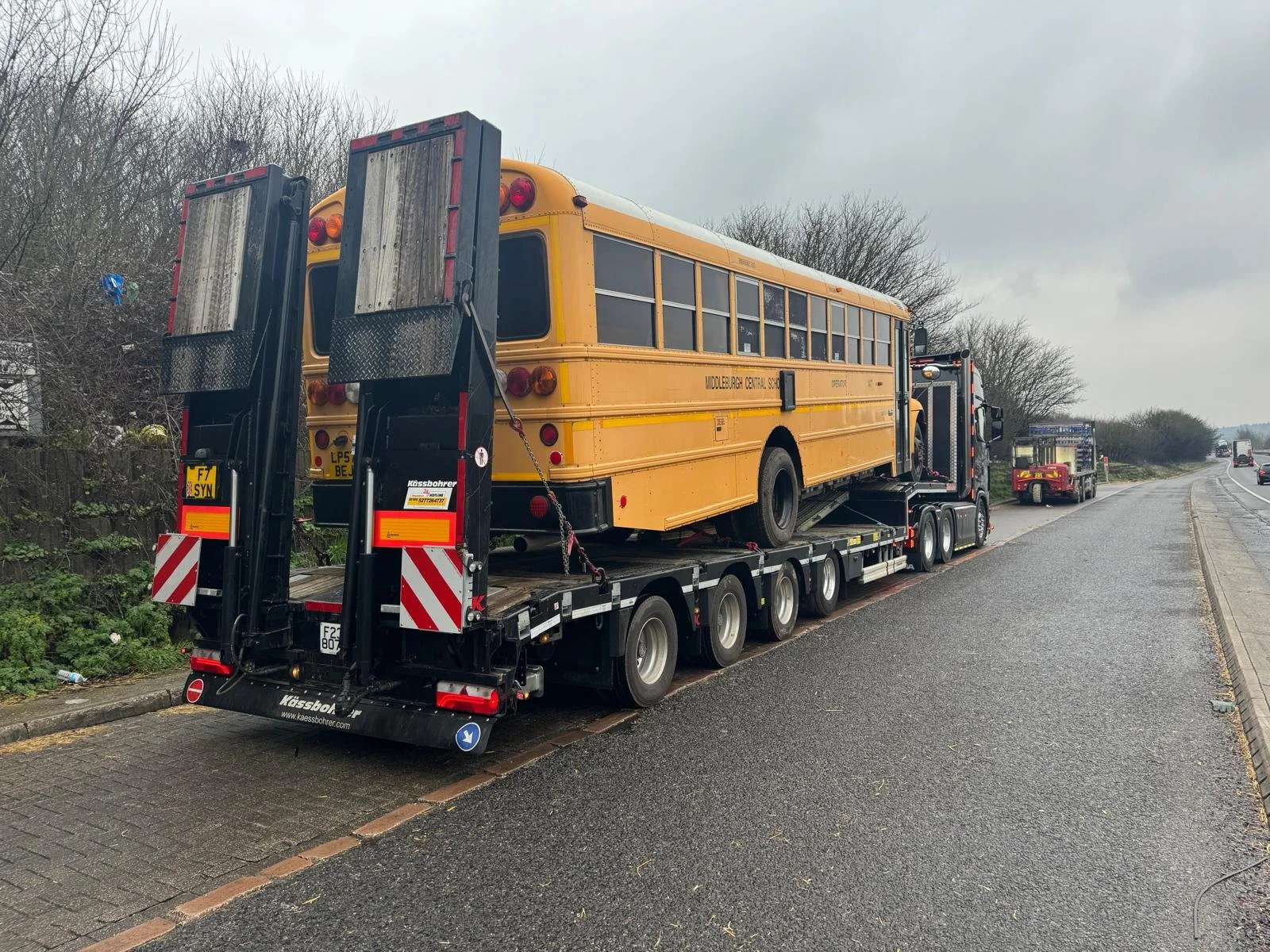 Expert Heavy Haulage: Synergy Recycling Transports Classic American ...