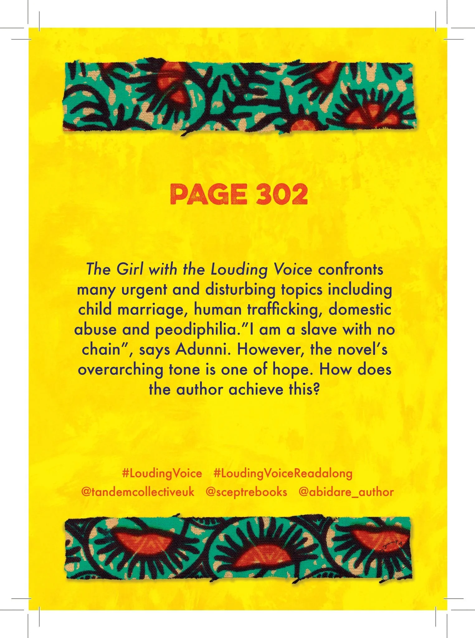 The Girl With The Louding Voice — Tandem Collective
