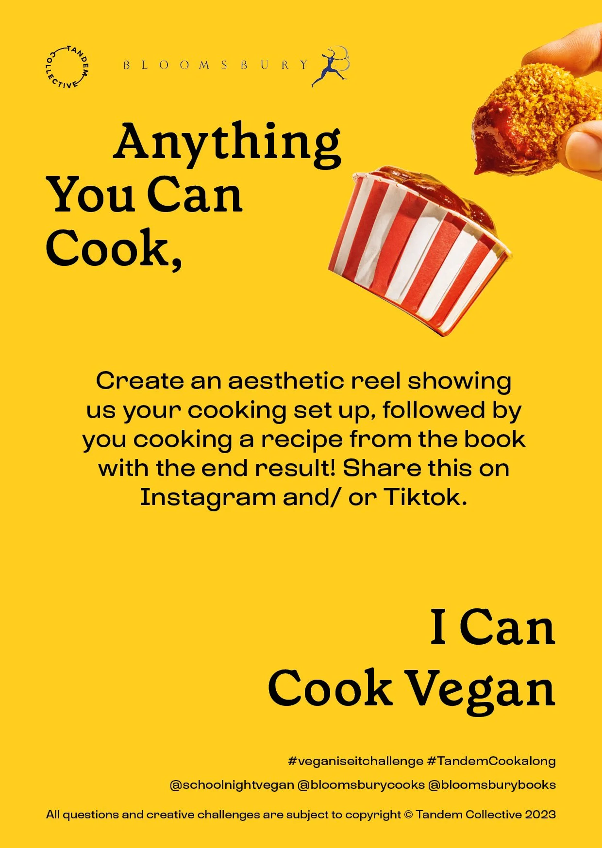 Anything You Can Cook, I Can Cook Vegan — Tandem Collective