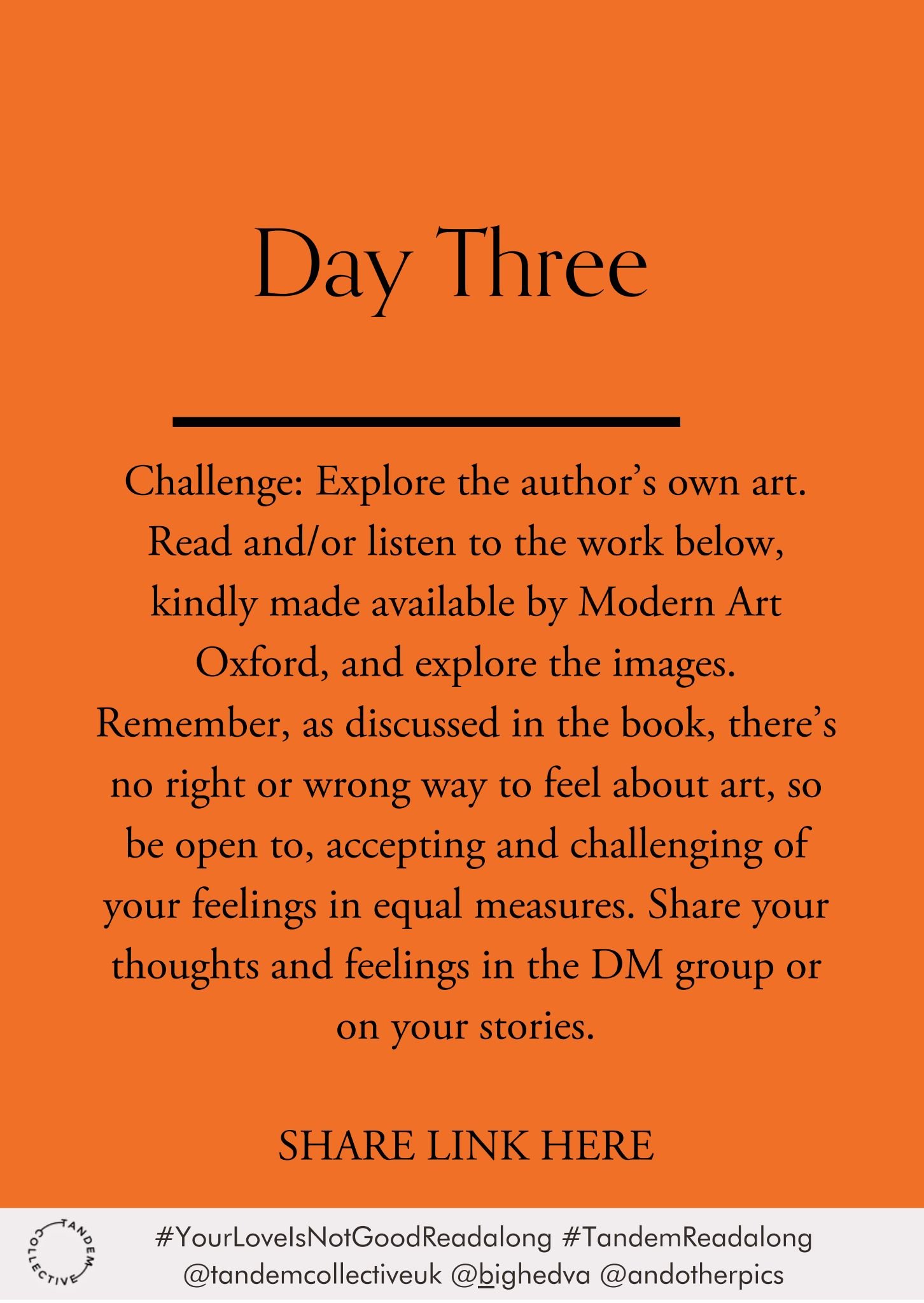 Your Love Is Not Good — Tandem Collective