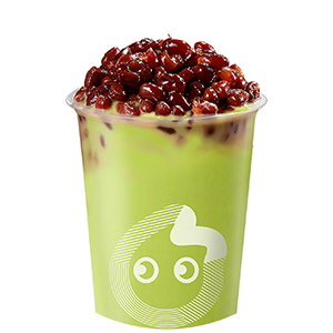 Red Bean Bubble Tea