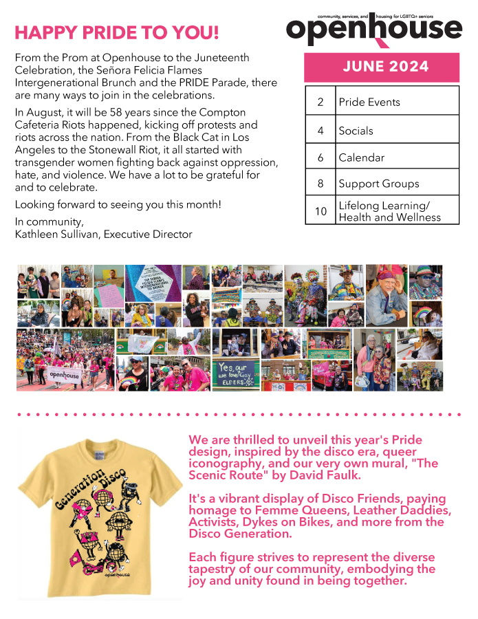 Openhouse Newsletter — Openhouse SF