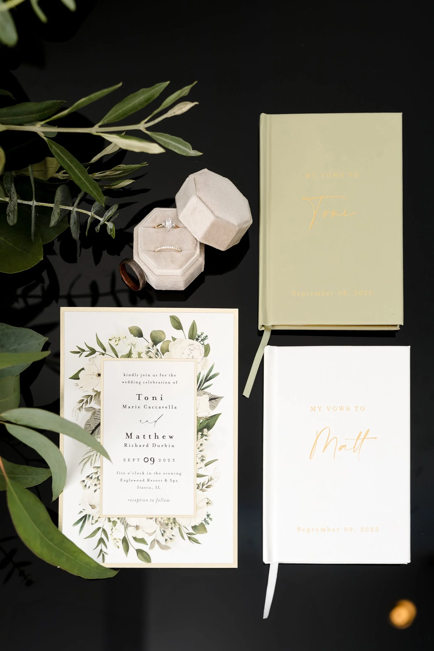 Toni & Matt’s Romantic Eaglewood Resort Wedding — Something Blue ...