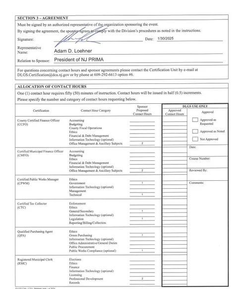 March 2025 Seminar CEUs — NJ PRIMA
