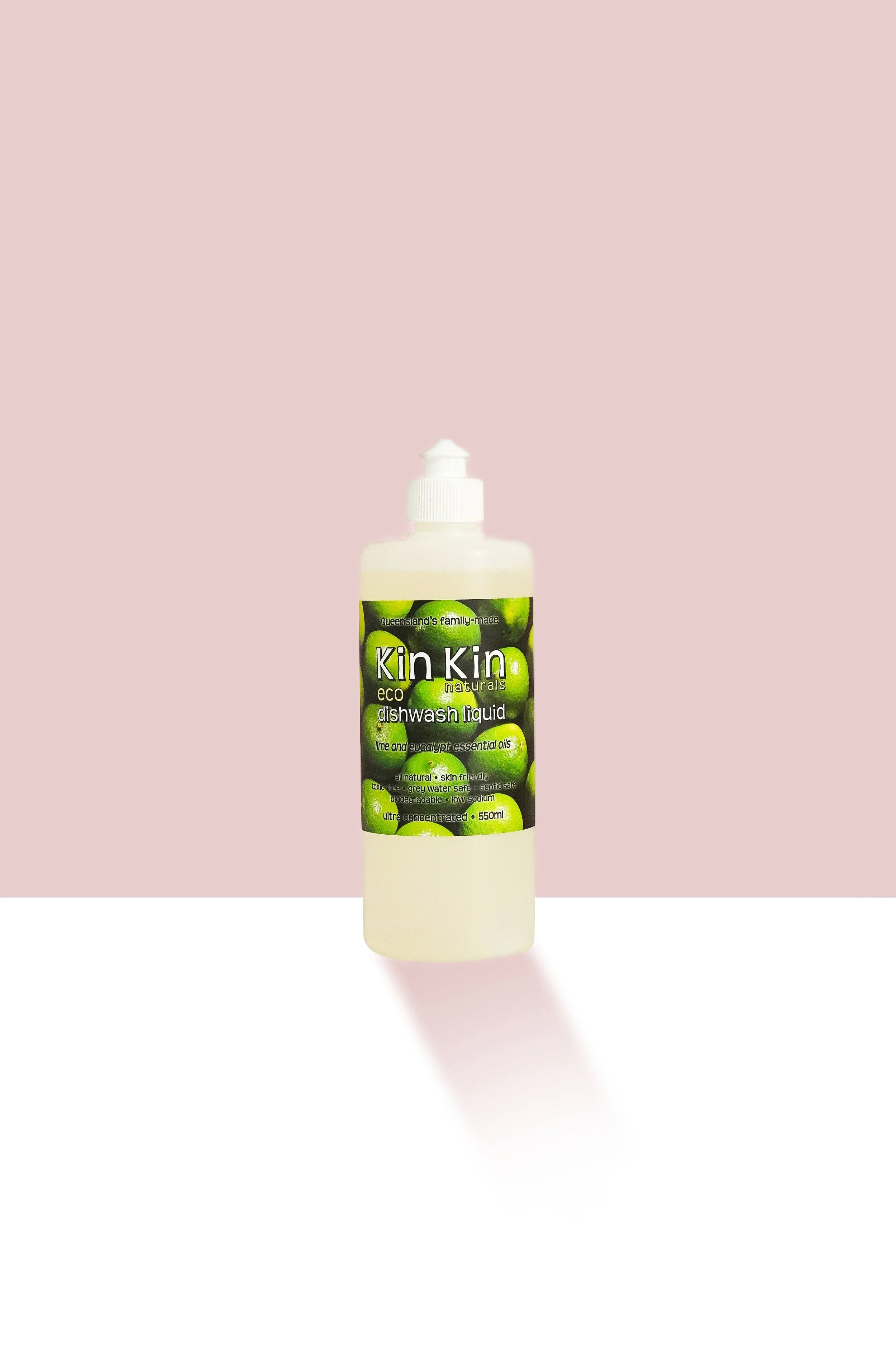 Kin Kin Naturals Dish Liquid ~ Lime & Eucalypt — The Good Stand