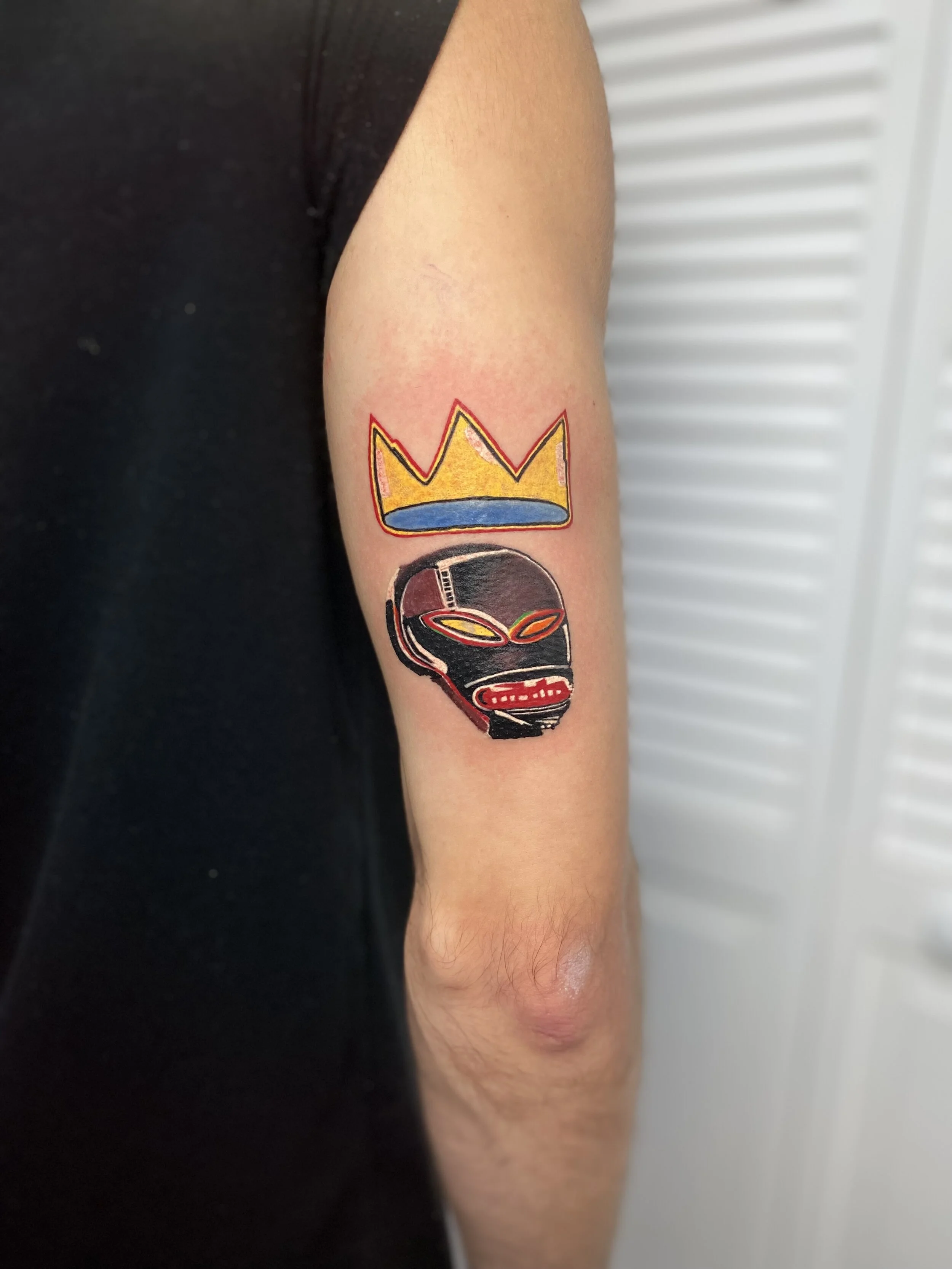 Luchador Mask Tattoo