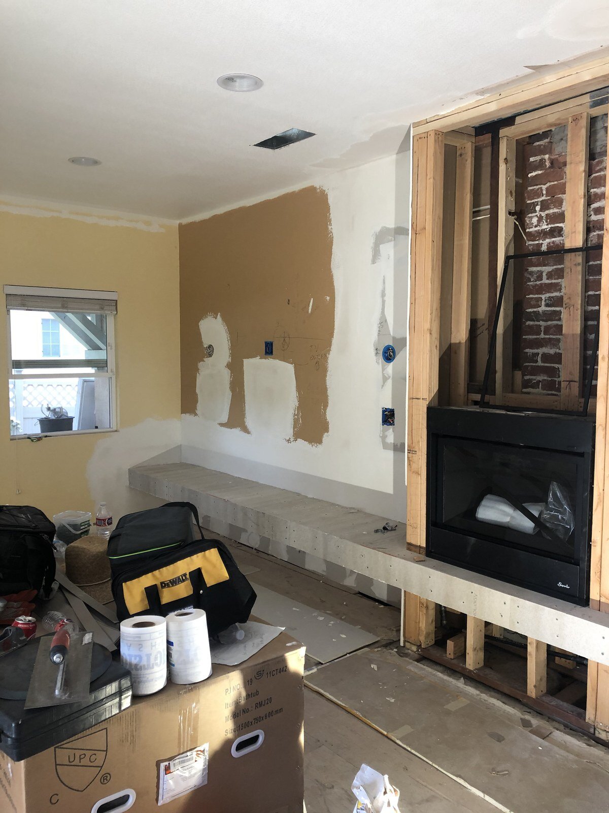 Simple and Cost Saving DIY Concrete Ledge — Brandy Joy Smith