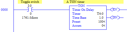 RsLogix 500 Training - Timers - TON, TOF, and RTO — TW Controls