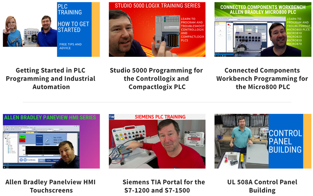 PLC Trainer Getting Started — TW Controls - Helping You Become a Better ...