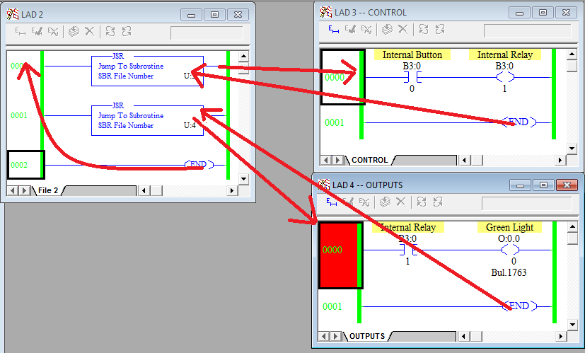Program Control JSR JMP LBL RET SBR MCR SUS — TW Controls - Helping You Become a Better Technician