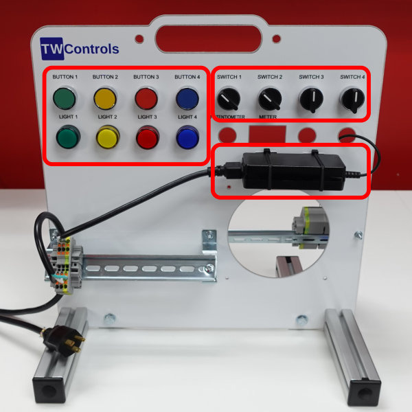 TW Controls - Siemens S7-1200 PLC Trainer with AC Drive, Motor — TW ...