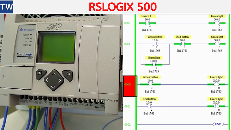 Allen Bradley Rslogix 500 Course for the Micrologix and SLC 500 — TW ...