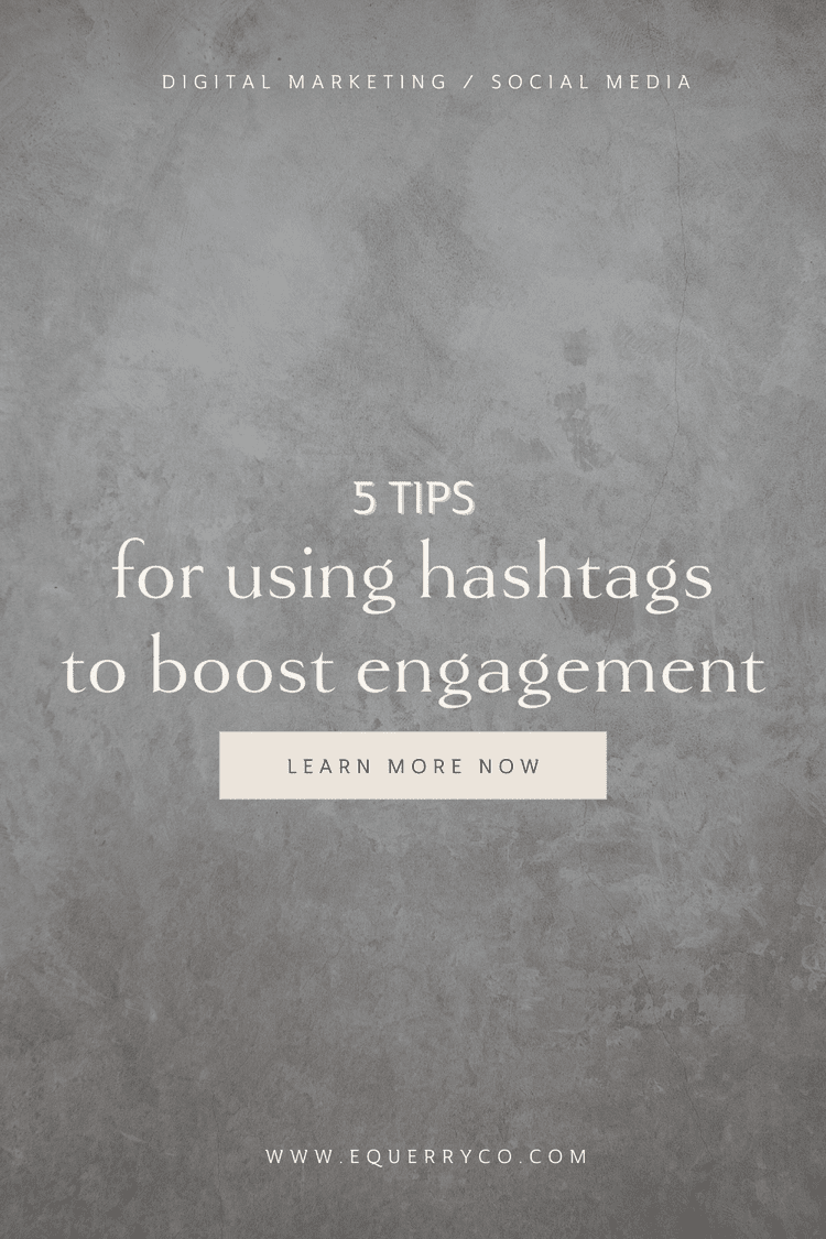 How to Use Hashtags / — EQUERRY / CO