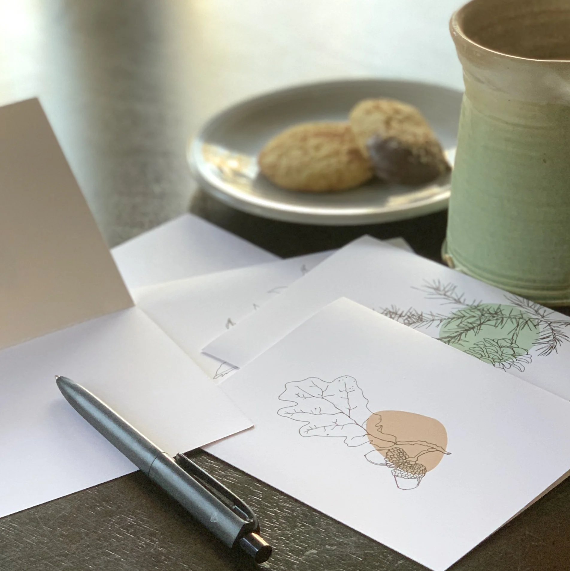 Note cards - original art, hand printed and reproduction sets of unique ...