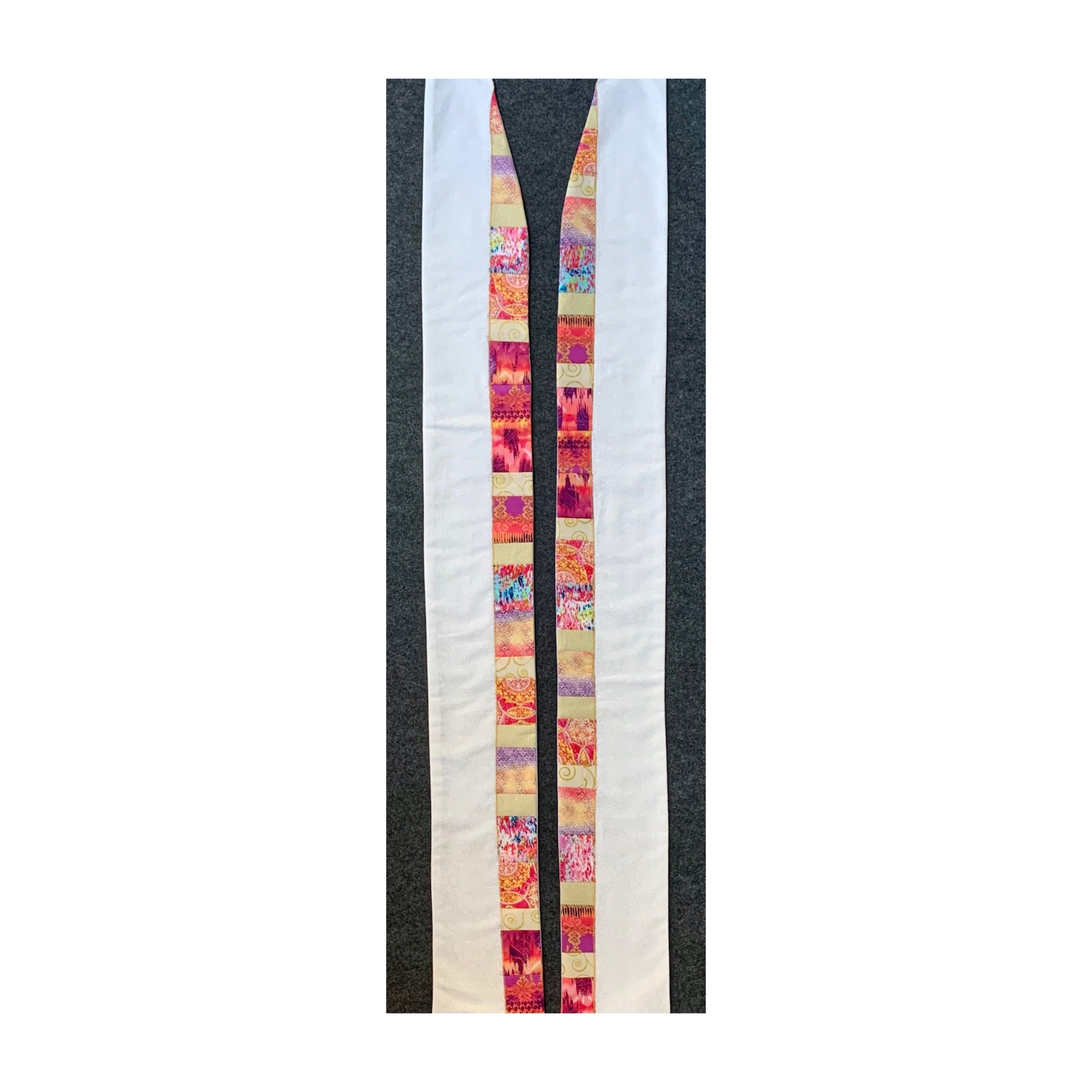 White Easter stoles | clergy stoles | pastor stoles — Carrot Top Studio ...