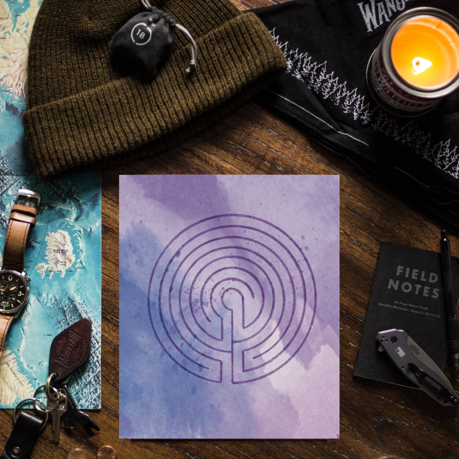 Free finger labyrinth to print | Carrot Top Studio