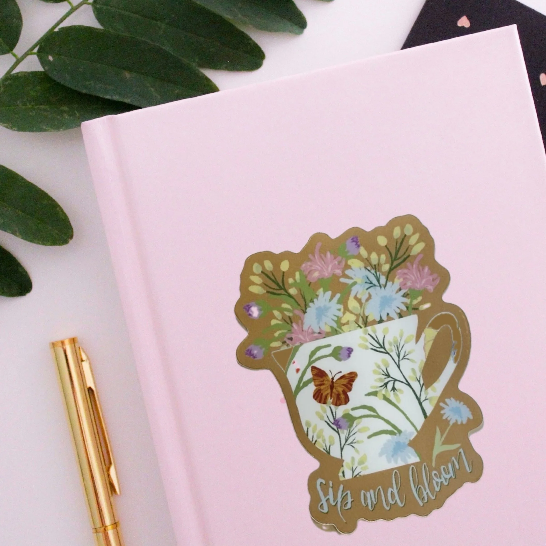 Groovy Rides and Rainbow Vibes sticker —Carrot Top Studio