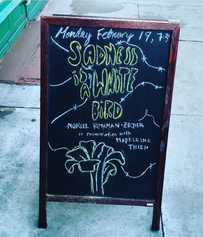 Sadness Is a White Bird: A Novel — Moriel Rothman-Zecher